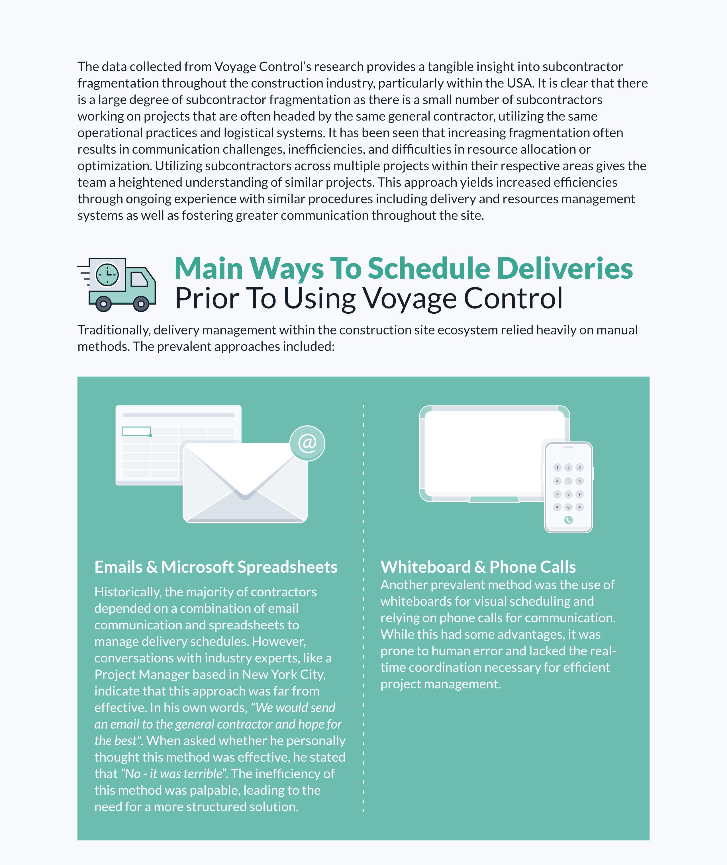 Construction Industry Subcontractor Fragmentation